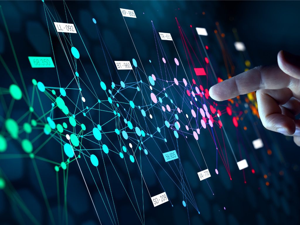 big-data-analytics-with-ai-technology-data-analyst-analyzing-and ...